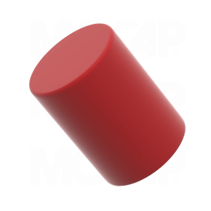 Straight Round Polyethylene Plastic Caps for Tubing, Rods and Fittings ...